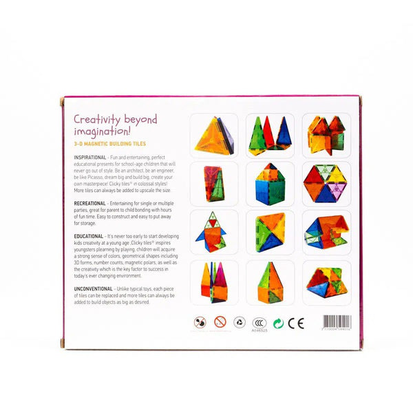 Clicky Tiles™ - Standard Set - 32 Pieces | Organic’s Best
