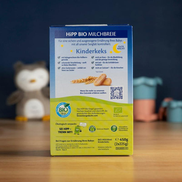 HiPP Good Night Organic Milk Porridge Biscuit | Organic's Best